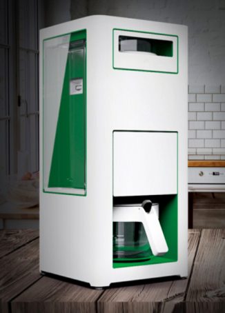 Brew Express - built-in-wall coffee maker by Lance Larkin