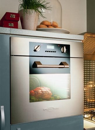 Built-in stainless steel oven