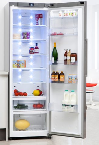 Freestanding fridge freezer from Caple