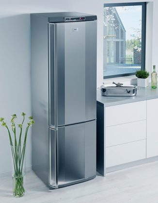 AEG Santo stainless fridge freezer
