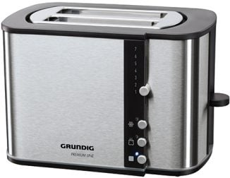 Grundig modern toaster, White or Black Sense