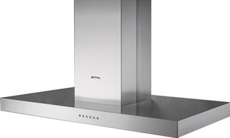 Smeg angled range hood by Marc Newson